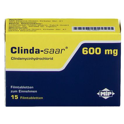 Clinda-saar® 600 mg 15 St mit dem E-Rezept kaufen - Shop Apotheke