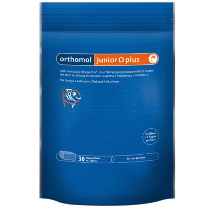 Orthomol Junior Omega plus® Fruchtgeschmack 30 St - Shop Apotheke