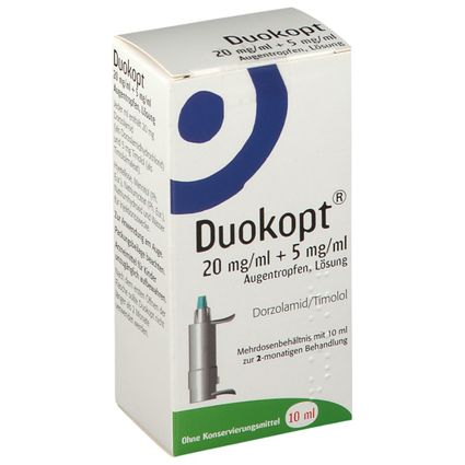 Duokopt® 20 mg/ml + 5 mg/ml 10 ml mit dem E-Rezept kaufen - Shop Apotheke