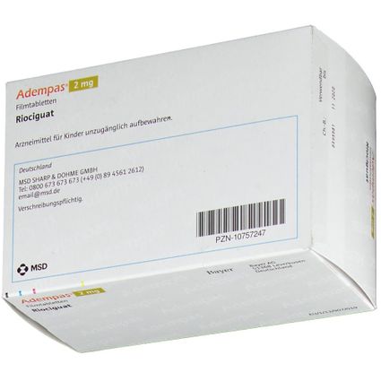 Adempas® 2 mg 294 St mit dem E-Rezept kaufen - Shop Apotheke