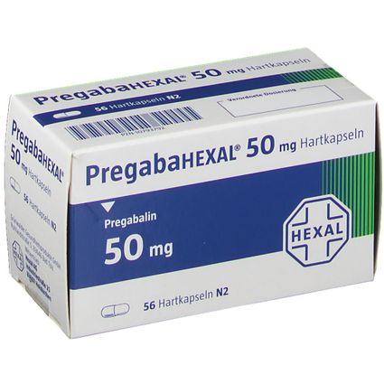 PregabaHEXAL® 50 mg 56 St mit dem E-Rezept kaufen - Shop Apotheke