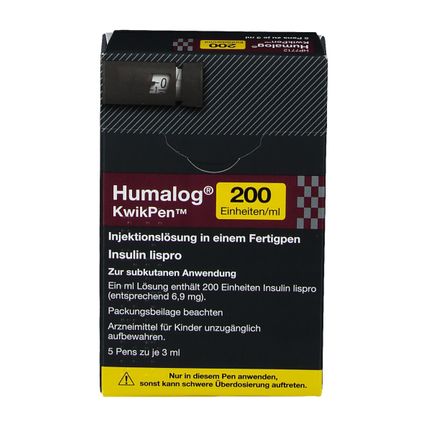 Humalog® KwikPen™ 200 Einheiten/ml 5x3 ml mit dem E-Rezept kaufen ...