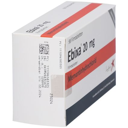 Ebixa 20 mg 98 St mit dem E-Rezept kaufen - Shop Apotheke