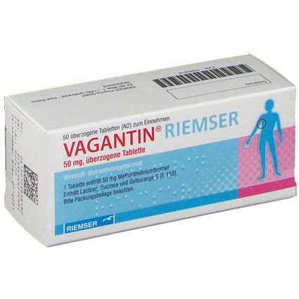 VAGANTIN® RIEMSER 50 mg 50 St mit dem E-Rezept kaufen - Shop Apotheke