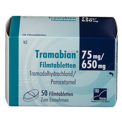 Tramabian® 75 mg/650 mg 50 St mit dem E-Rezept kaufen - Shop Apotheke