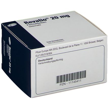 Revatio® 20 mg 300 St mit dem E-Rezept kaufen - Shop Apotheke