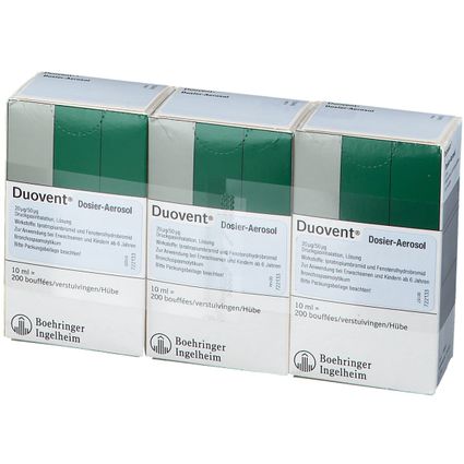 Duovent® 20 µg/50 µg 3x10 ml mit dem E-Rezept kaufen - Shop Apotheke