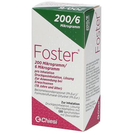 FOSTER® 200/6 µg 1 St mit dem E-Rezept kaufen - Shop Apotheke