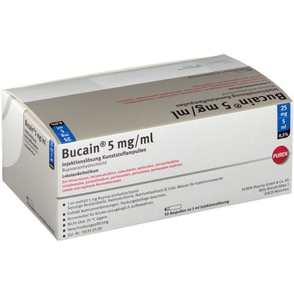 Bucain® 5 mg/ml 50x5 ml mit dem E-Rezept kaufen - Shop Apotheke