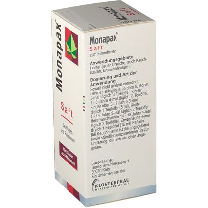 Monapax® Saft 250 ml - Shop Apotheke