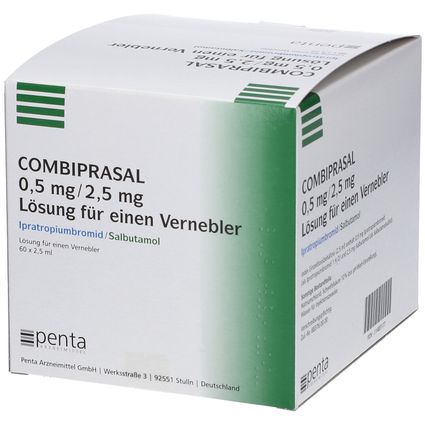 Combiprasal 0,5 mg/2,5 mg 60x2,5 ml mit dem E-Rezept kaufen - Shop Apotheke