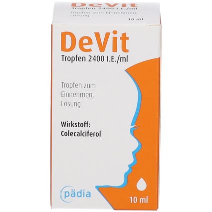DeVit Tropfen 2400 I.E./ml 10 ml - Shop Apotheke