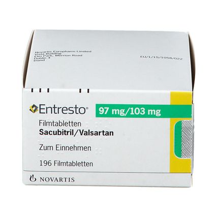 Entresto® 97 mg/103 mg 196 St mit dem E-Rezept kaufen - Shop Apotheke