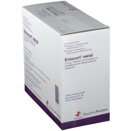 Entocort® rektal 2,3 mg 1 St mit dem E-Rezept kaufen - Shop Apotheke