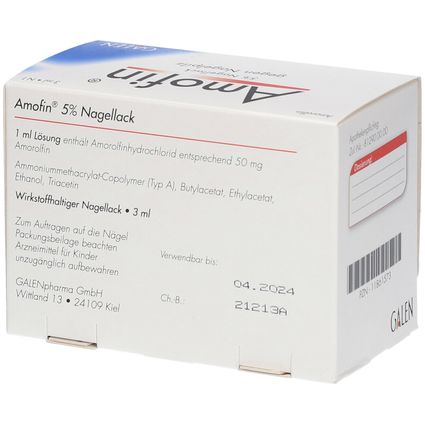 Amofin® 5% 3 ml - Shop Apotheke