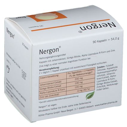 Nergon® 90 St - Shop Apotheke