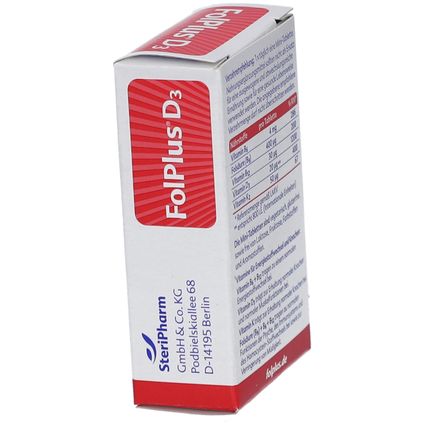 FolPlus® + D3 90 St - Shop Apotheke
