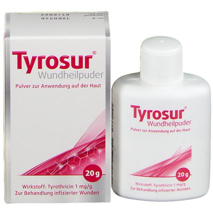 Tyrosur® Wundheilpuder 20 g - Shop Apotheke