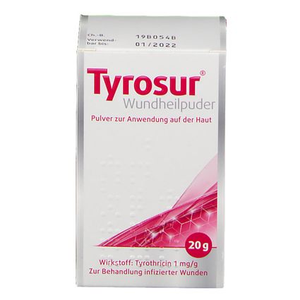 Tyrosur® Wundheilpuder 20 g - Shop Apotheke
