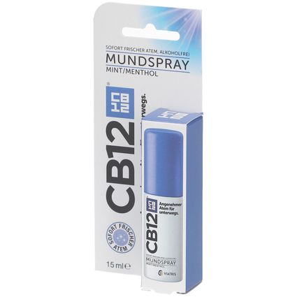 CB12 Spray: Mundspray für angenehmen Atem unterwegs 15 ml - Shop Apotheke