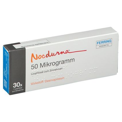 Nocdurna® 50 Mikrogramm 30 St mit dem E-Rezept kaufen - Shop Apotheke