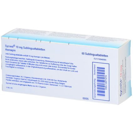 Sycrest® 10 mg 60 St mit dem E-Rezept kaufen - Shop Apotheke
