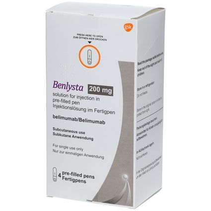 Benlysta 200 mg 4 St mit dem E-Rezept kaufen - Shop Apotheke