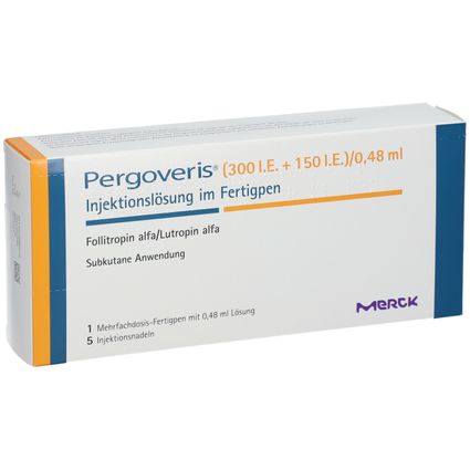 Pergoveris® (300 I.E. + 150 I.E.)/0,48 ml 1 St mit dem E-Rezept kaufen ...
