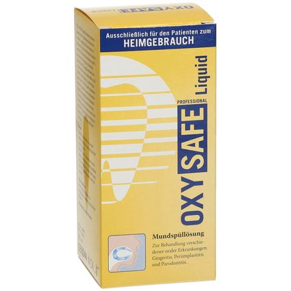 Oxysafe Liquid professionelle Mundspülung 250 ml - Shop Apotheke