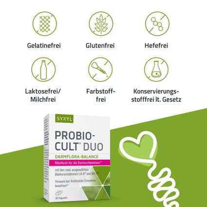SYXYL PROBIO-CULT® DUO zurtäglichen Darmpflege 30 St - Shop Apotheke