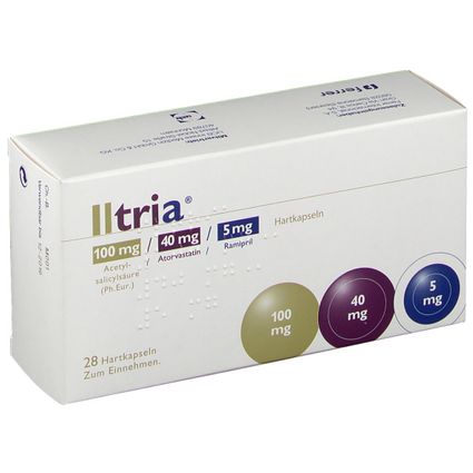 Iltria® 100 mg/40 mg/5 mg 28 St mit dem E-Rezept kaufen - Shop Apotheke