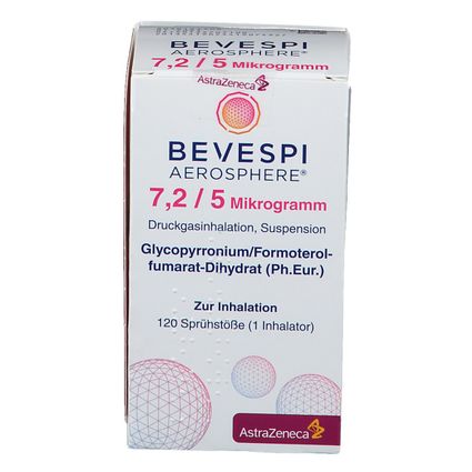 Bevespi® Aerosphere 7,2 µg/5 µg 1 St mit dem E-Rezept kaufen - Shop ...