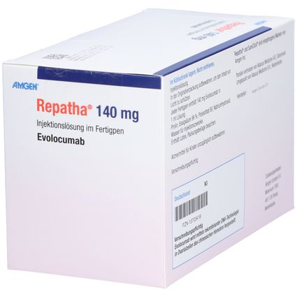 REPATHA 140 mg Injektionslösung i.e.Fertigpen 6 St mit dem E-Rezept kaufen - Shop Apotheke