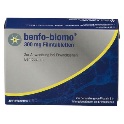 Benfo-biomo 300 mg Filmtabletten 30 St - Shop Apotheke