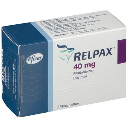 Relpax® 40Mg 6 St mit dem E-Rezept kaufen - Shop Apotheke