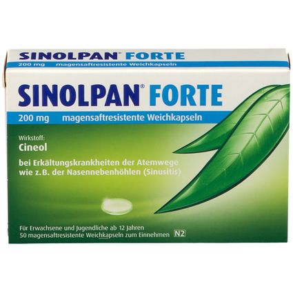 Sinolpan® forte 200 mg magensaftresistente Weichkapseln 50 St - Shop ...
