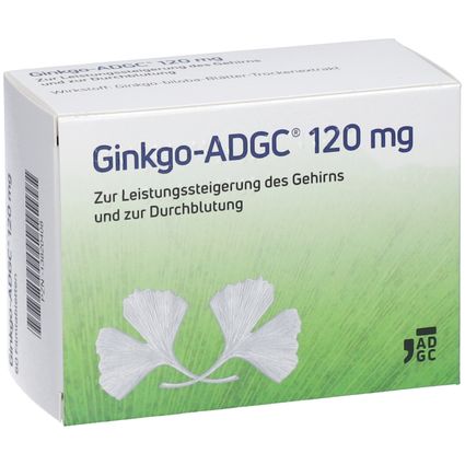 Ginkgo-ADGC® 120 mg 60 St - Shop Apotheke