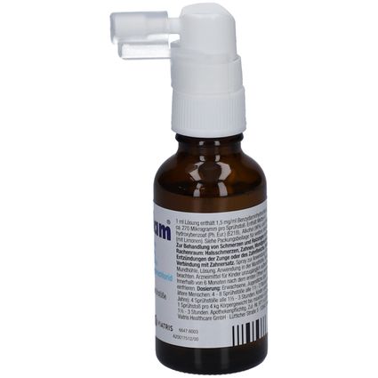 Difflam® Benzydamin 1,5 mg/ml Spray 30 ml - Shop Apotheke