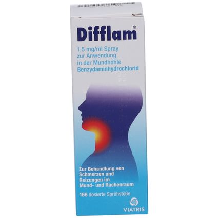 Difflam® Benzydamin 1,5 mg/ml Spray 30 ml - Shop Apotheke