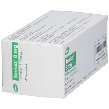 Toviaz® 8Mg 100 St mit dem E-Rezept kaufen - Shop Apotheke
