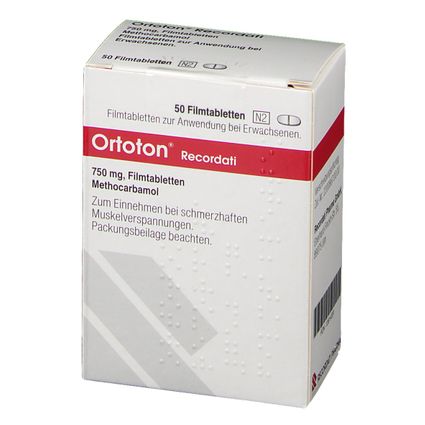 Ortoton® Recordati 750 mg 50 St mit dem E-Rezept kaufen - Shop Apotheke