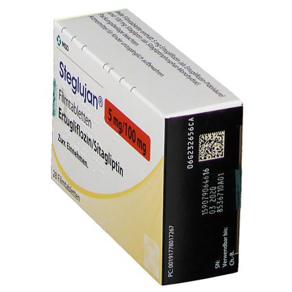 Steglujan® 5 mg/100 mg 28 St mit dem E-Rezept kaufen - Shop Apotheke
