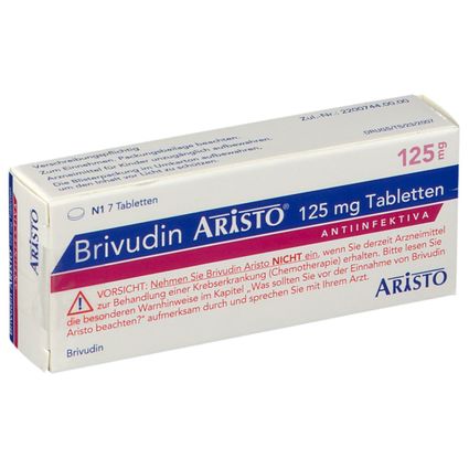 Brivudin Aristo® 125 mg 7 St mit dem E-Rezept kaufen - Shop Apotheke