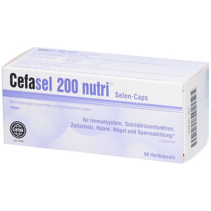 Cefasel 200® Nutri Selen-Caps 60 St - Shop Apotheke
