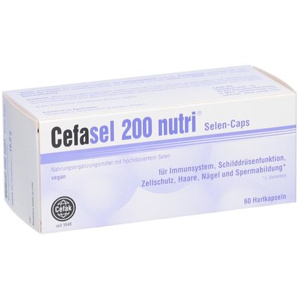 Cefasel 200® Nutri Selen-Caps 60 St - Shop Apotheke