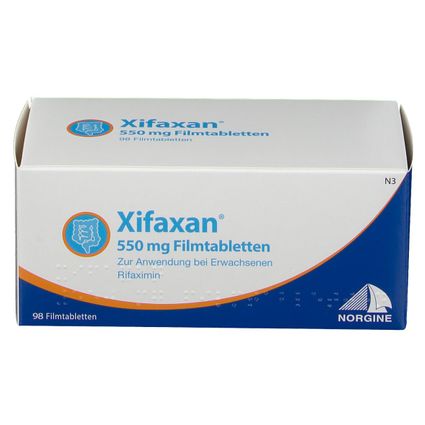 Xifaxan® 550 mg 98 St mit dem E-Rezept kaufen - Shop Apotheke