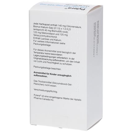 Pylera® 140/125/125Mg 120 St mit dem E-Rezept kaufen - Shop Apotheke