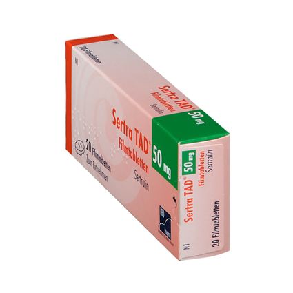 Sertra TAD® 50 mg 20 St mit dem E-Rezept kaufen - Shop Apotheke