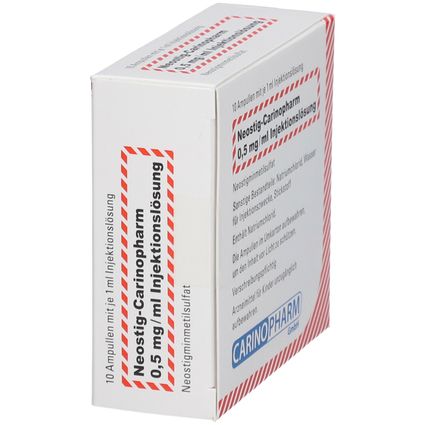 Neostig-Carinopharm 0,5 mg/ml 10 St mit dem E-Rezept kaufen - Shop Apotheke