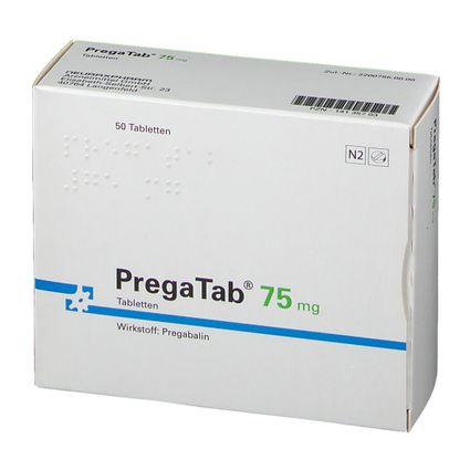 PregaTab® 75 mg 50 St mit dem E-Rezept kaufen - Shop Apotheke